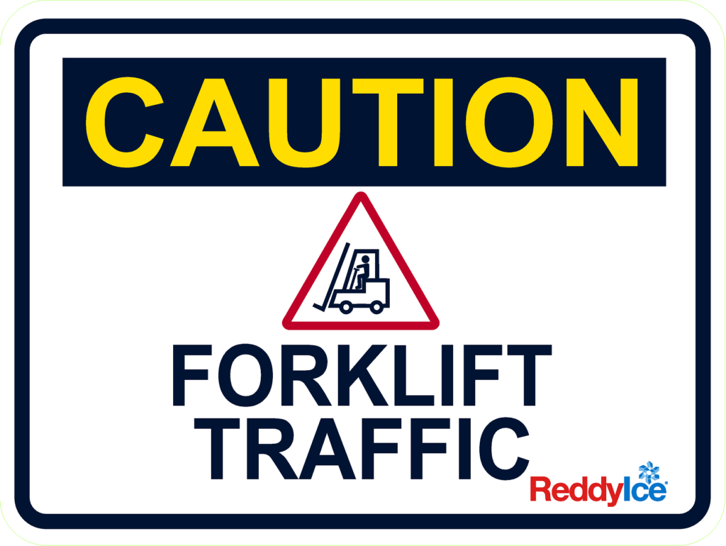 Forklift Traffic Horizontal – G5S Pro Signs