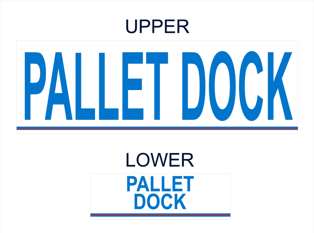 Interior Pallet Dock Signs – G5S Pro Signs