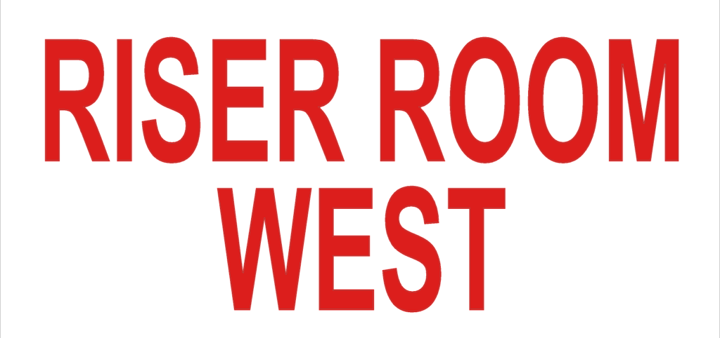 Riser Room West – G5S Pro Signs